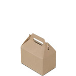 Natural Brown Kraft Large Gable Boxes 9 x 6 x 6" | Brown Kraft Gable ...
