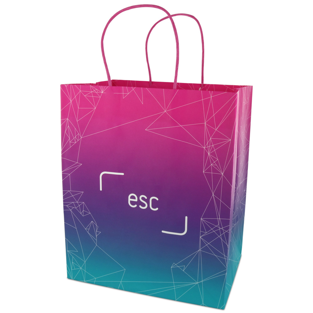Custom Printed Paper Shopping Bags | Wholesale Custom Shopping Bags ...