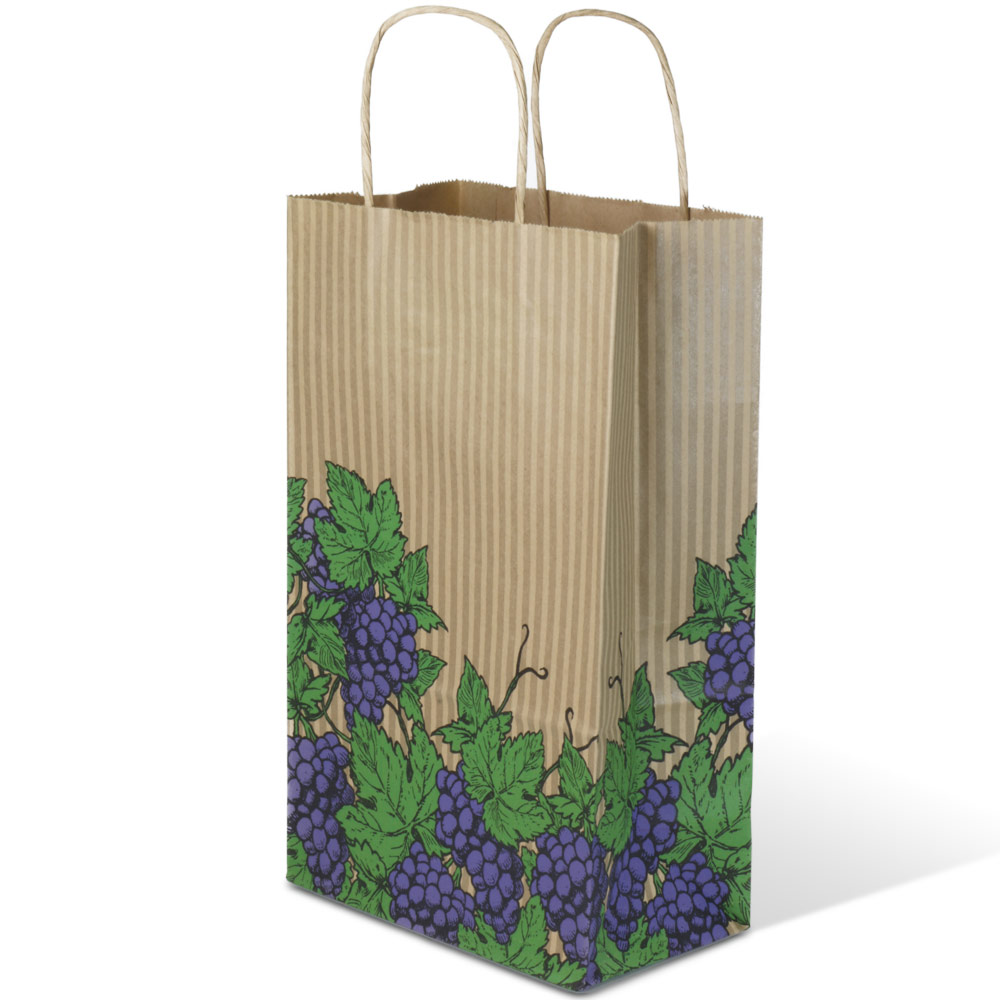 Designer Print Paper Shopping Bags | MrTakeOutBags : MrTakeOutBags