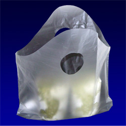 Wave Top Plastic Bags | Custom Plastic Bags with Logo : MrTakeOutBags