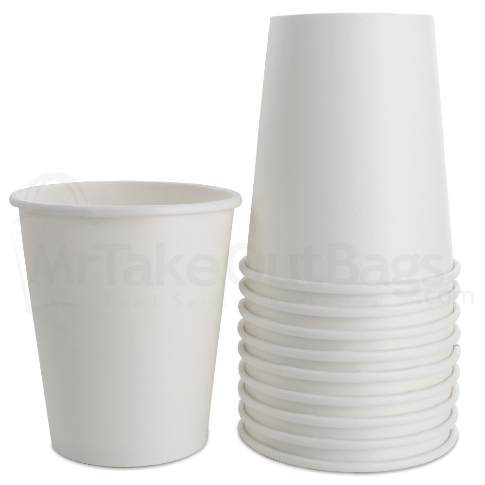 8 oz Paper Cups | Custom Paper Coffee Cups | MrTakeOutBags | MrTakeOutBags